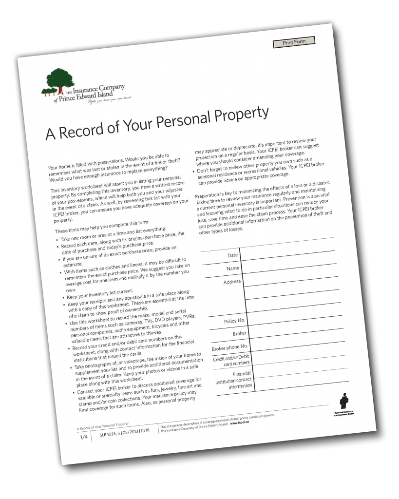 PropertyRecord - ICPEIICPEI